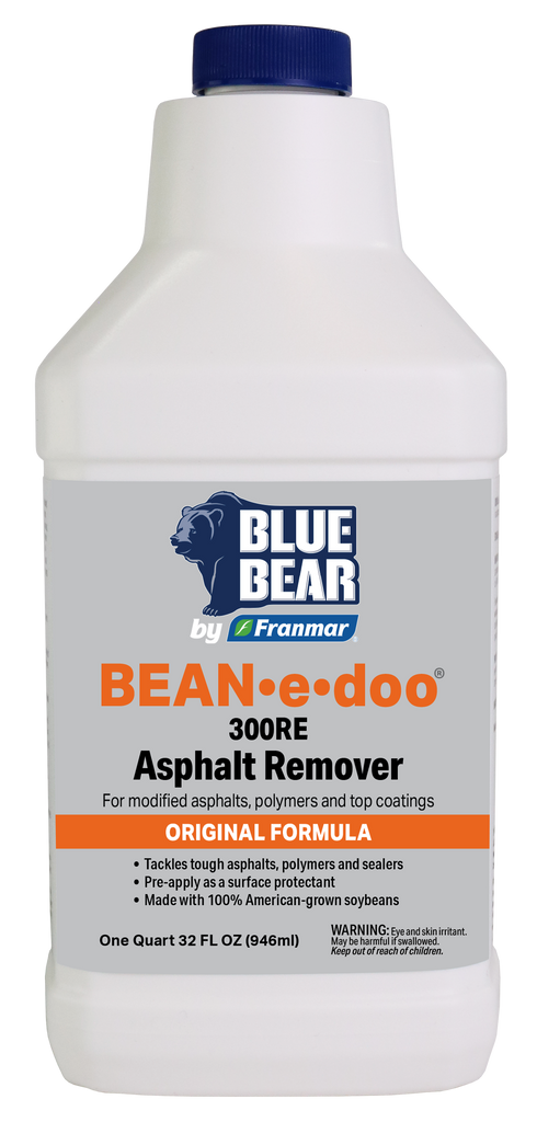 BLUE BEAR® 300RE: BEAN•e•doo® Asphalt Remover – Franmar, Inc