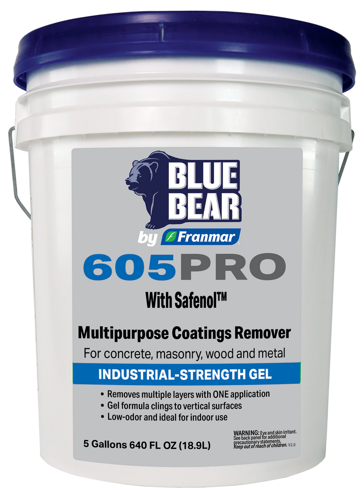 BLUE BEAR® 605PRO: Safenol™ PRO Multipurpose Coatings Remover – Franmar ...