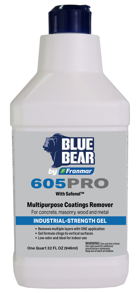 BLUE BEAR® 605PRO: Safenol™ PRO Multipurpose Coatings Remover – Franmar ...