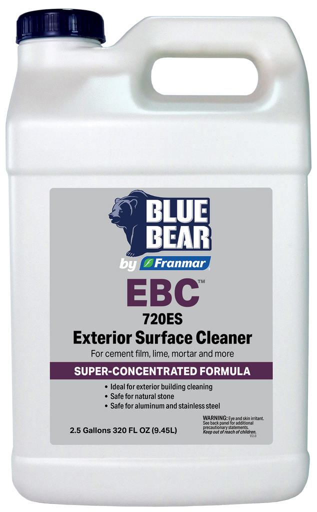 BLUE BEAR® 720ES: EBC™ Exterior Surface Cleaner – Franmar, Inc