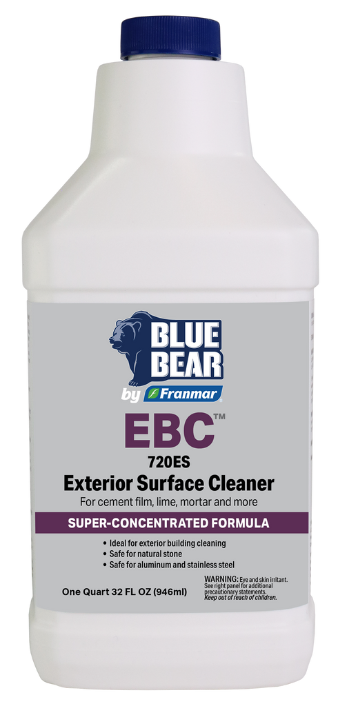 BLUE BEAR® 720ES: EBC™ Exterior Surface Cleaner – Franmar, Inc