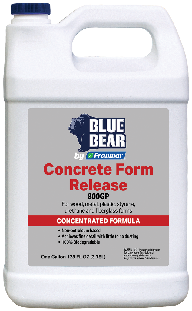 BLUE BEAR® 800GP: Concrete Form Release (General Purpose) – Franmar, Inc