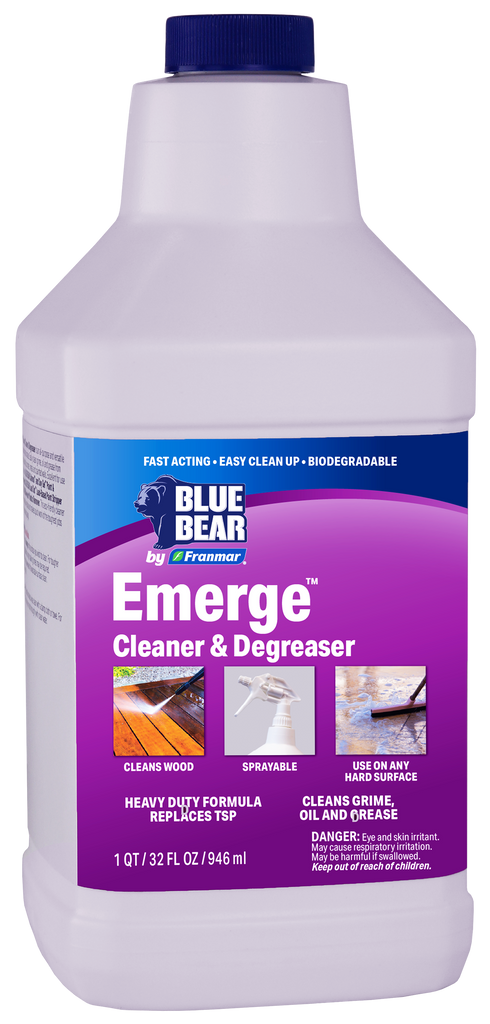 BLUE BEAR® Emerge™ Cleaner and Degreaser (Ready-to-Use) – Franmar, Inc